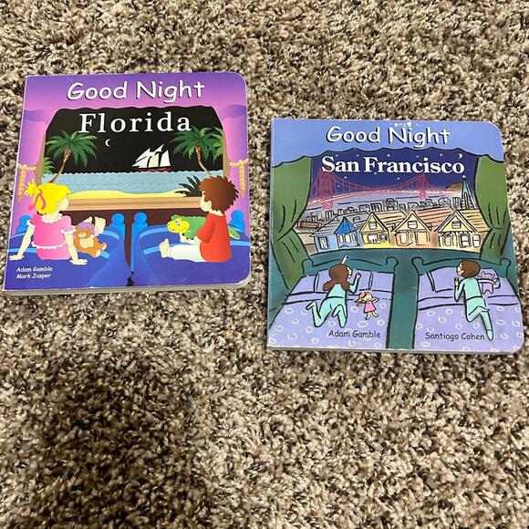 Toys | Scholastic Two Goodnight Books Goodnight Florida Goodnight San ...